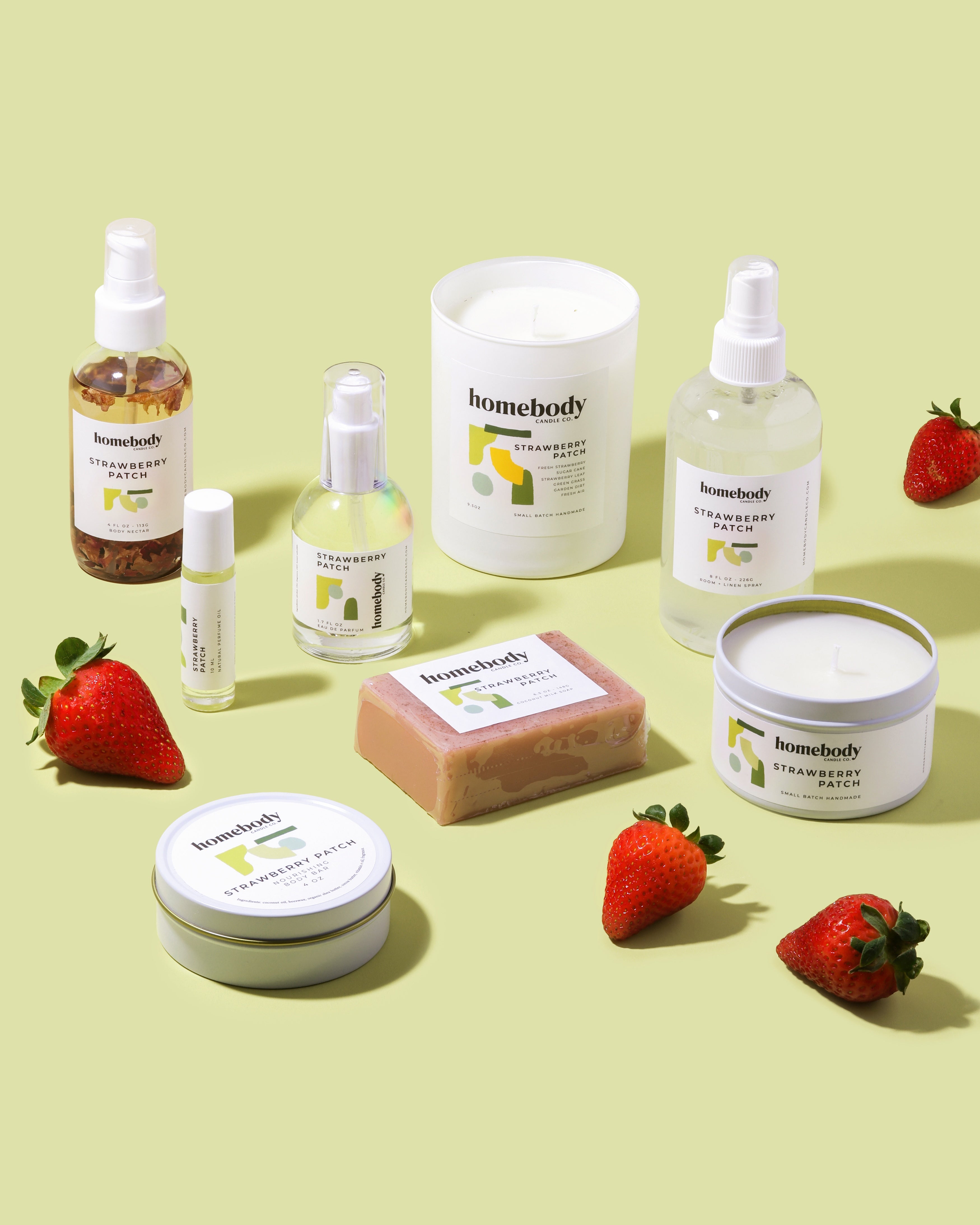 Strawberry Patch 🍓 – Homebody Candle LLC